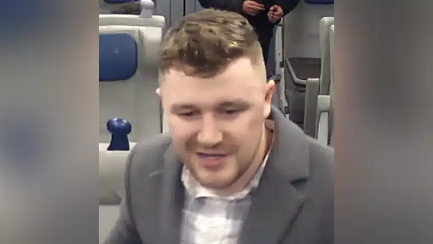 CCTV image released following passenger assault on Merseyside train ...